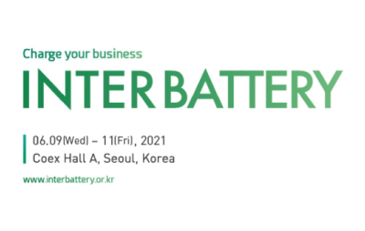 Visit us in Seoul, Korea at Inter Battery 2021 | GAZ ENERGY